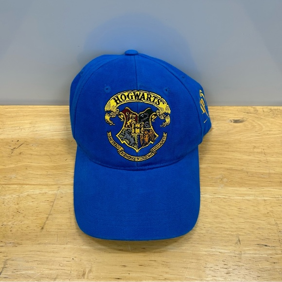 Warner Bros. | Accessories | Harry Potter Hogwarts Hat Vintage Blue ...
